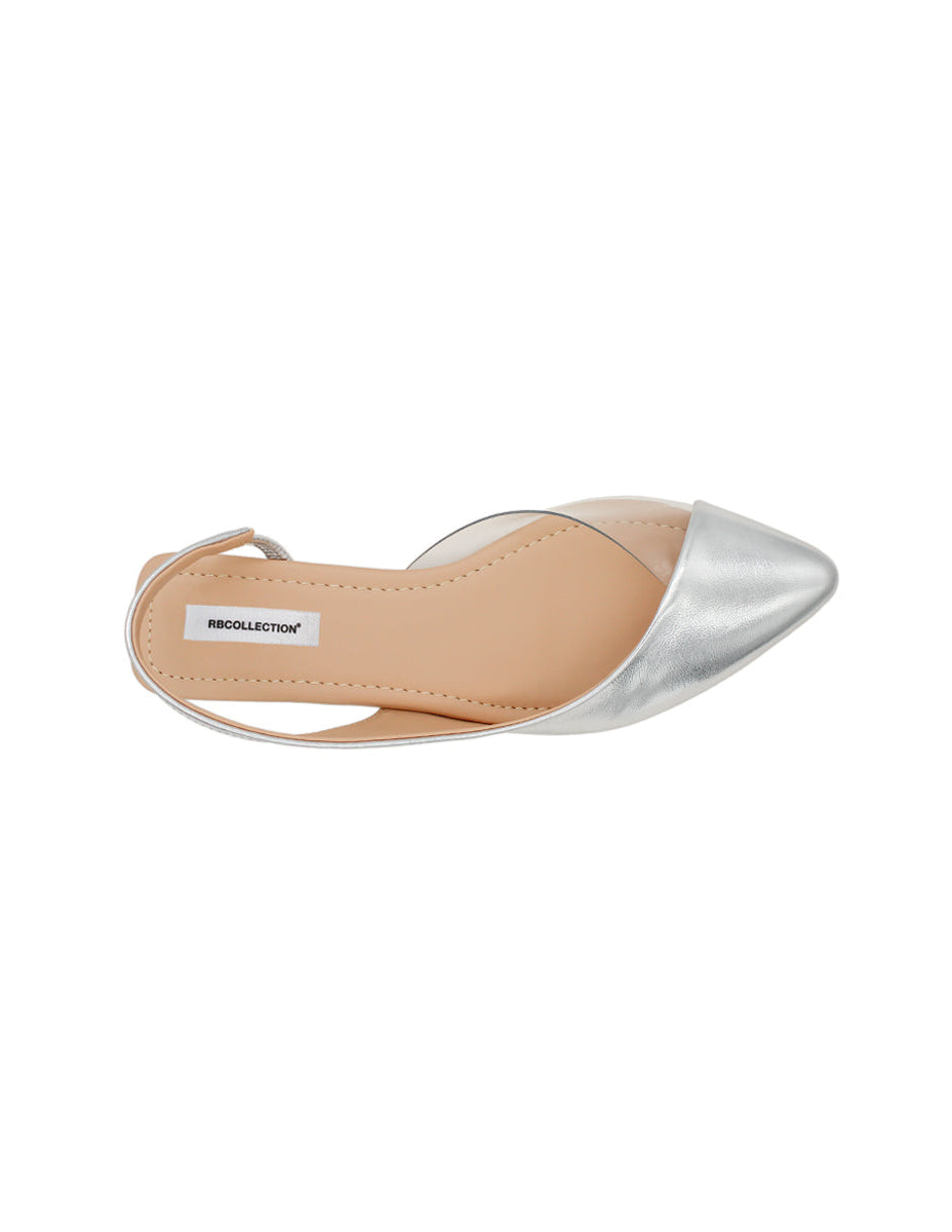 Flats puntales Color Plata RBCOLLECTION – Envíos Gratis ...